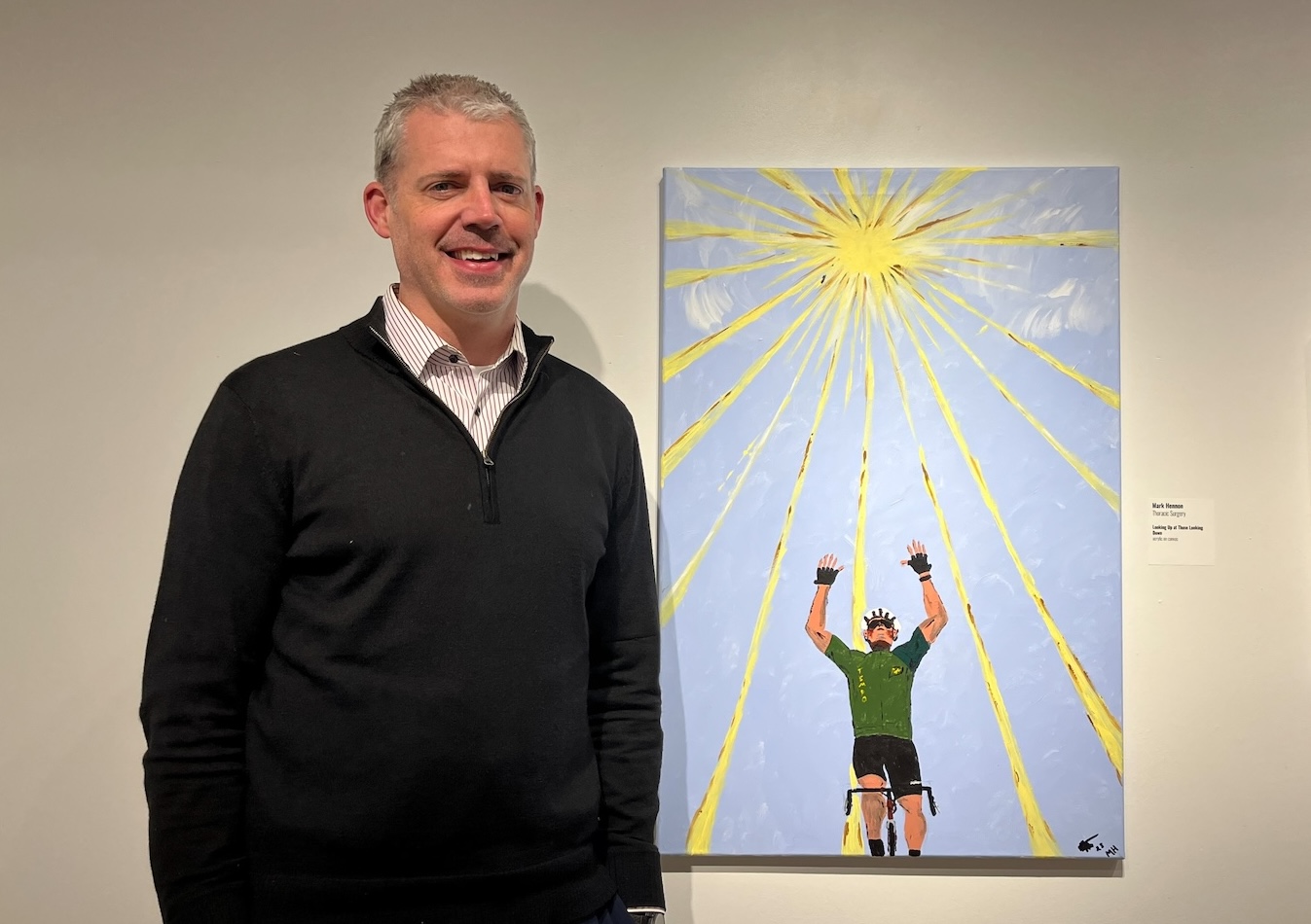 Painting is a stress-free outlet for Dr. Hennon | Roswell Park ...