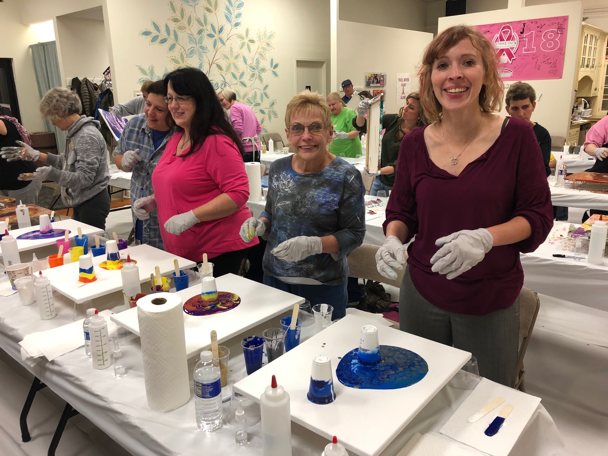 Paint Nights Bring Together Patients, Survivors and Caregivers ...