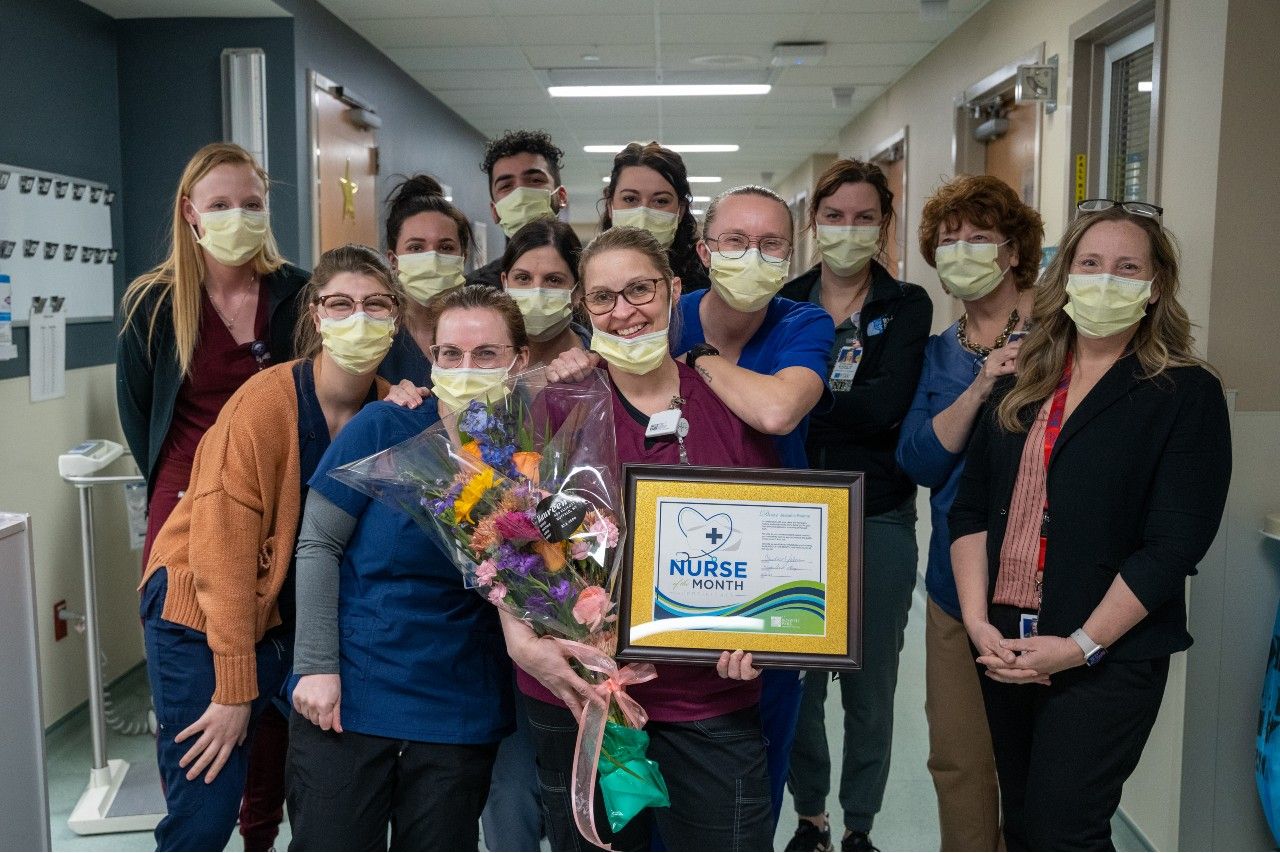 "I can't do this without my team": Boehm named Nurse of the Month for ...