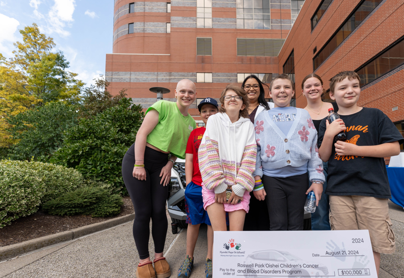 Hyundai Hope On Wheels funds pediatric palliative care | Roswell Park ...