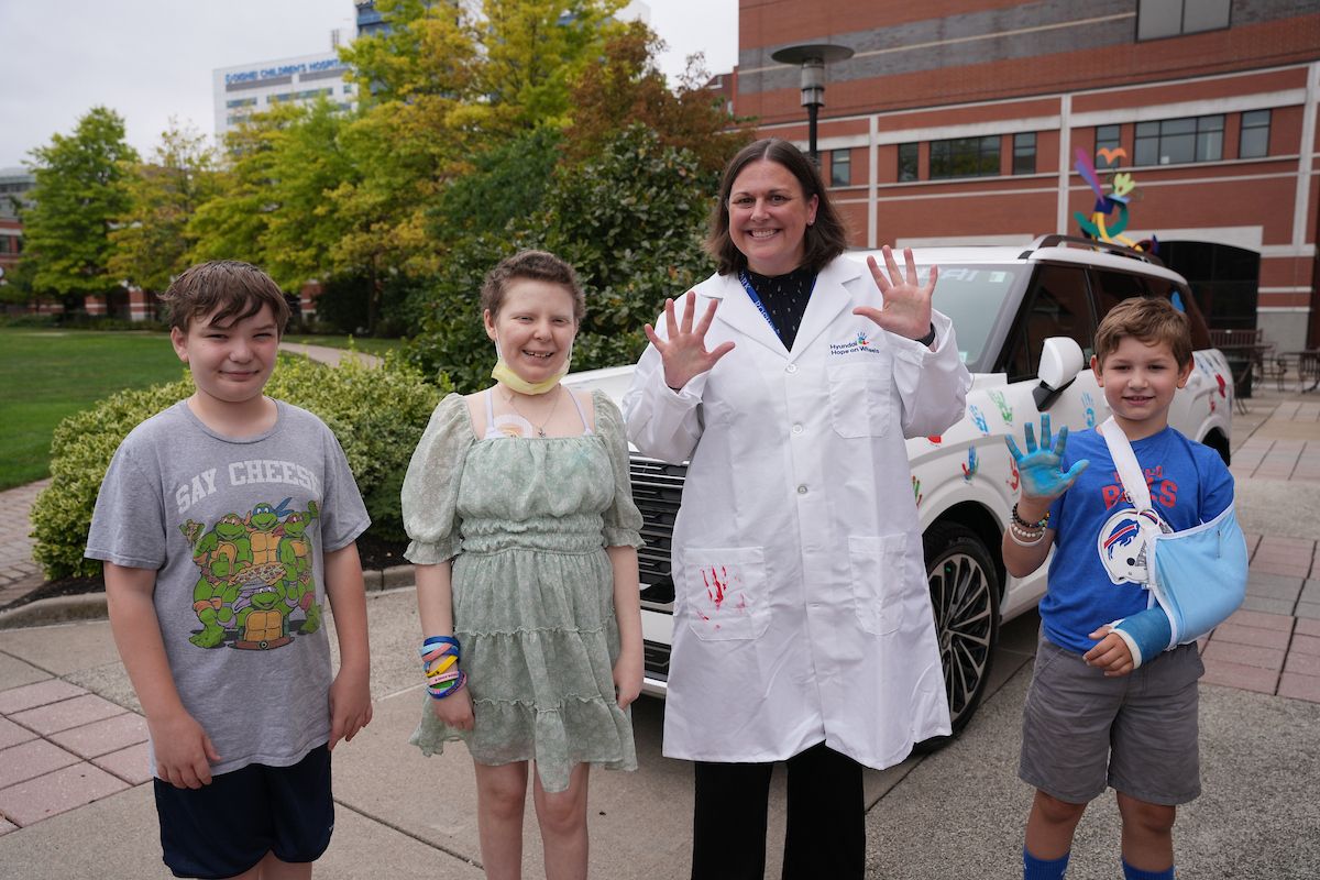Hyundai Hope On Wheels Awards $100,000 to Roswell Park to Fund Infant ...