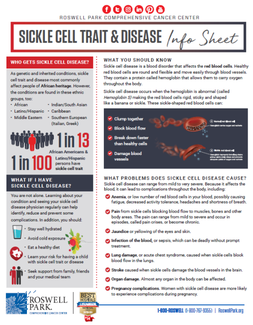 Sickle Cell Disease in Children | Roswell Park Comprehensive Cancer ...